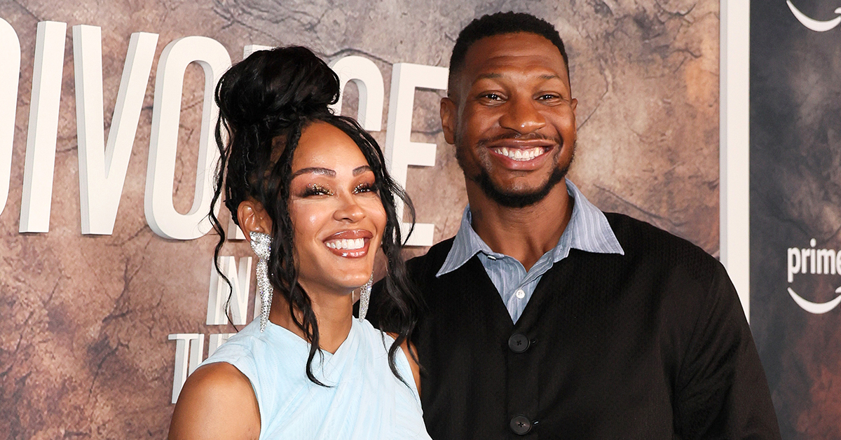 Meagan Good Defends Jonathan Majors Romance - POPSTAR!