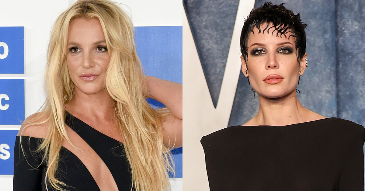 Are Britney Spears & Halsey Feuding Over ‘Lucky’? - POPSTAR!