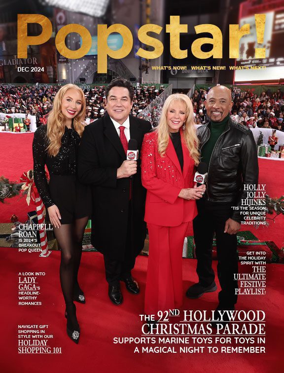 december magazine cover - POPSTAR!